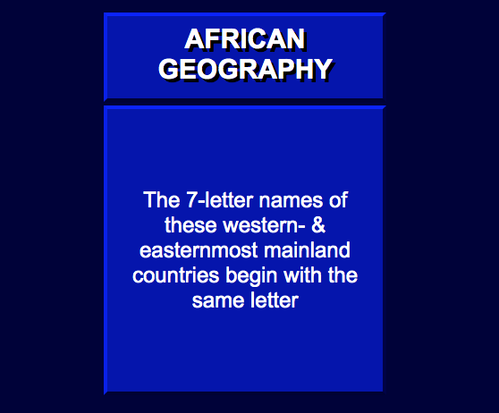 Other Medal Events – International Geography Championships